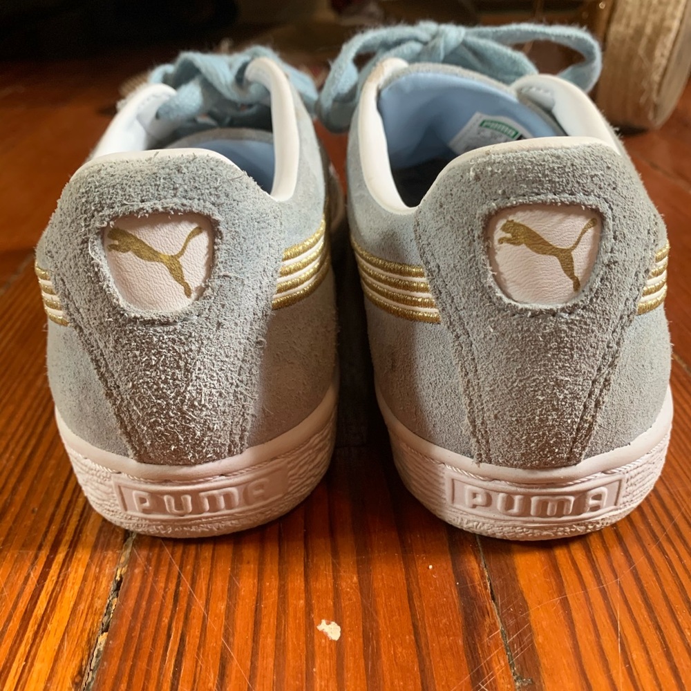 Puma Suede Light Blue Sneaker - Gem